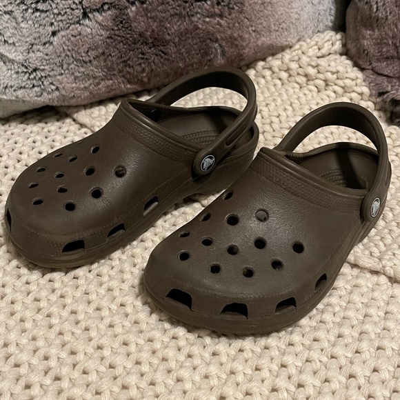 CROCS | Shoes | Greybrown Crocs | Poshmark
